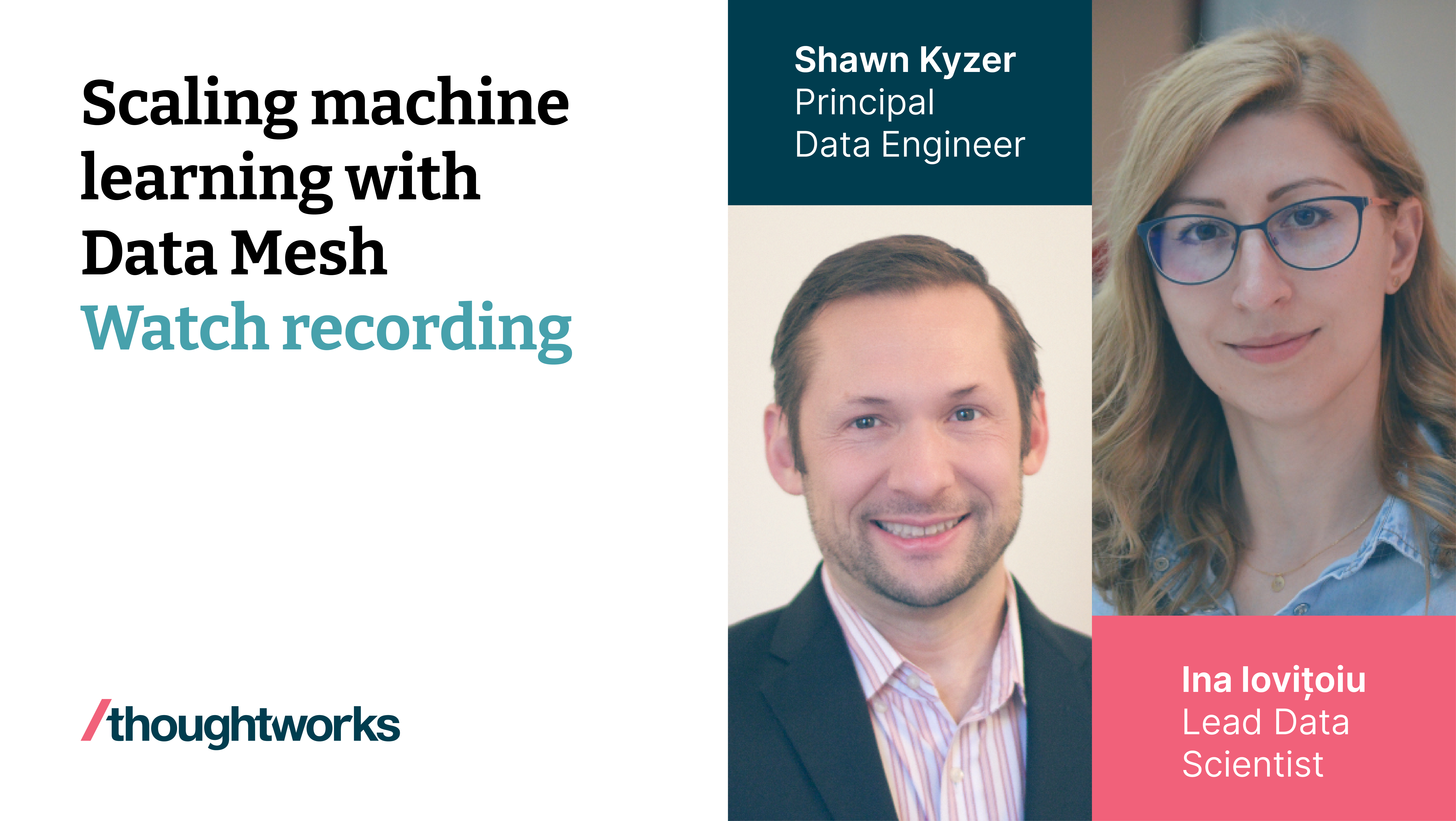 Scaling machine learning with data mesh | Thoughtworks