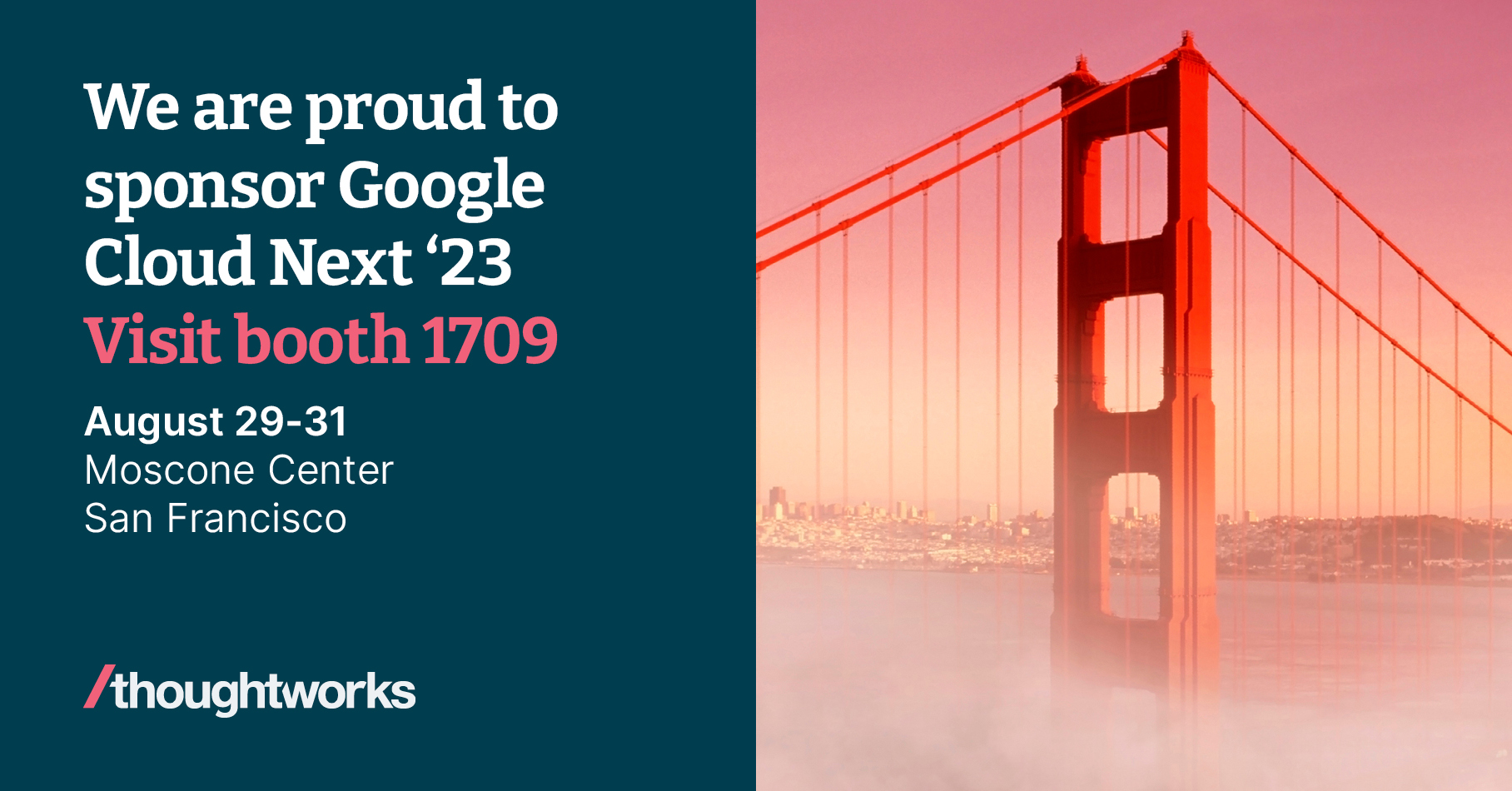 Google Cloud NEXT | Thoughtworks