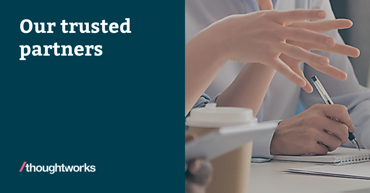 Partnerships | Thoughtworks