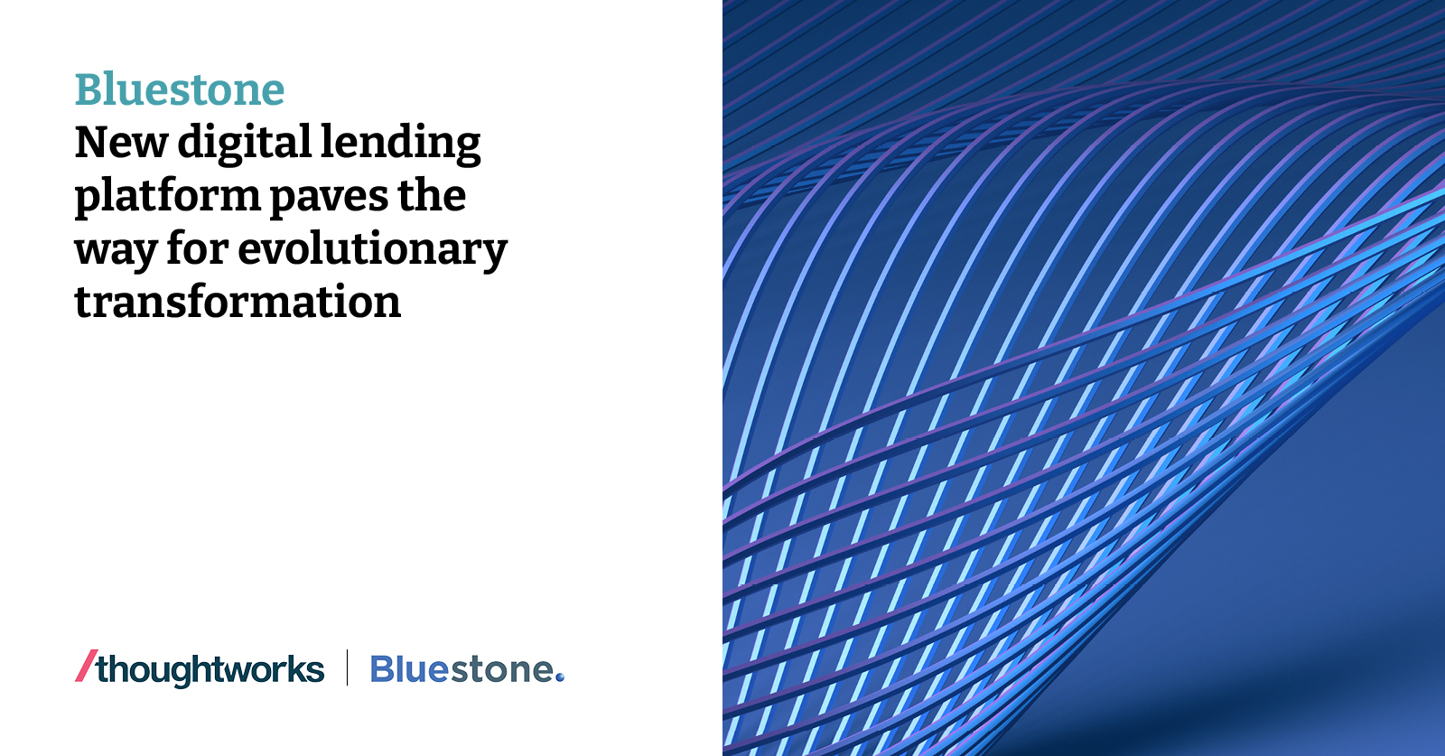 New digital lending platform paves the way for evolutionary ...
