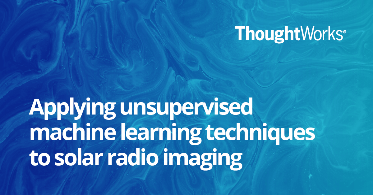 Article: Solar Radio Imaging | Thoughtworks United Kingdom