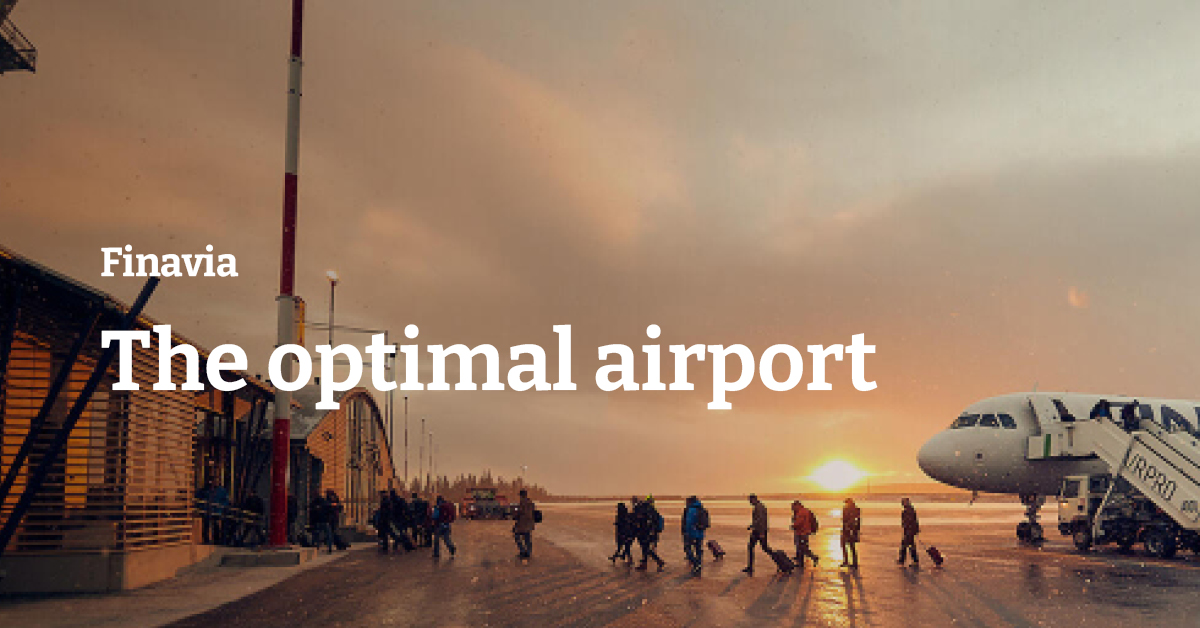 Finavia Logo Well Connected: Finland Launches New European Routes