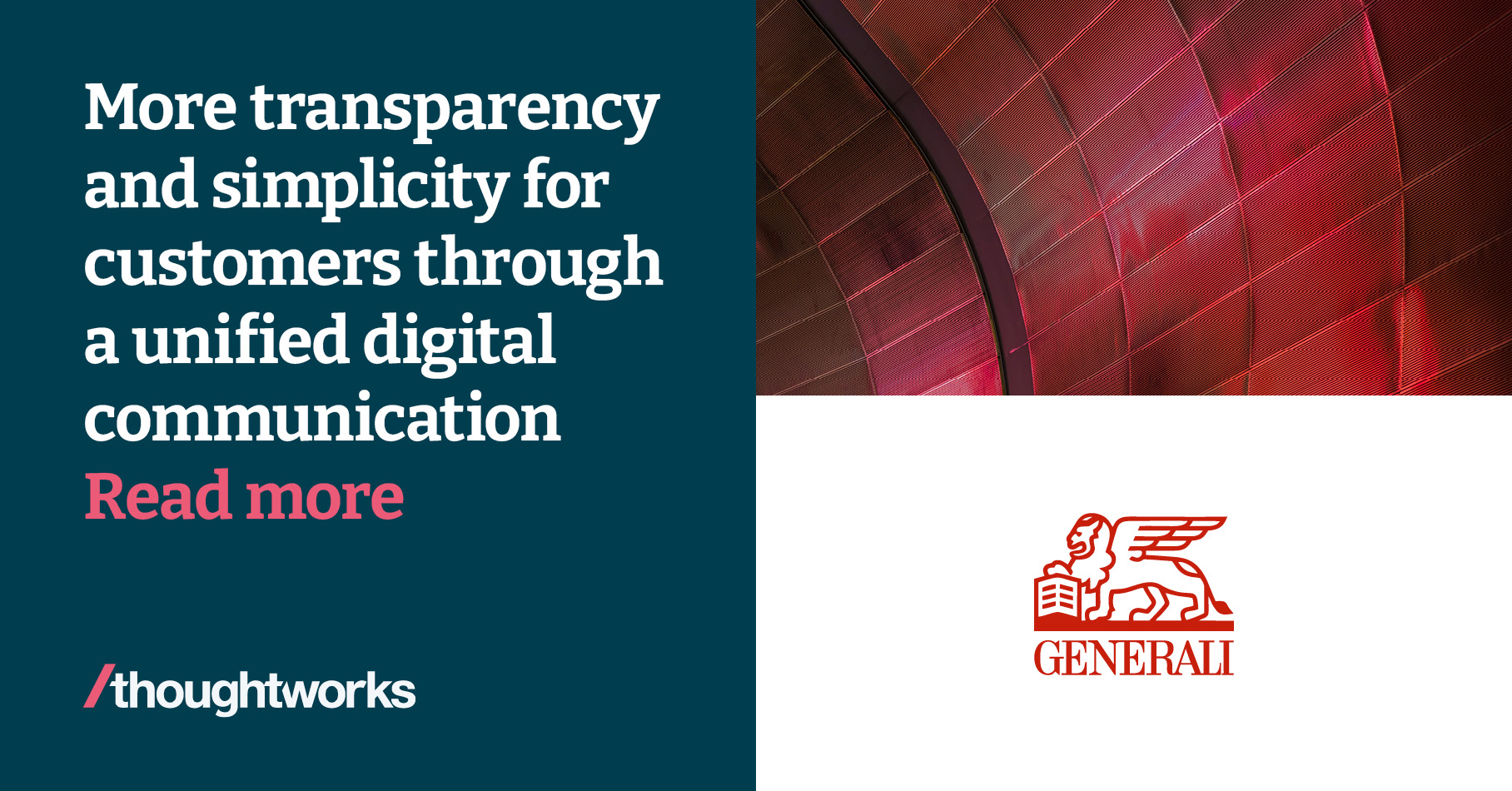 Generali: More transparency and simplicity for customers through ...