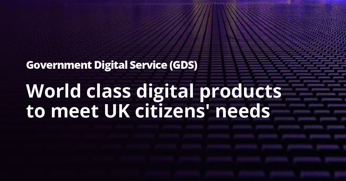 Government Digital Service (GDS) client story | Thoughtworks