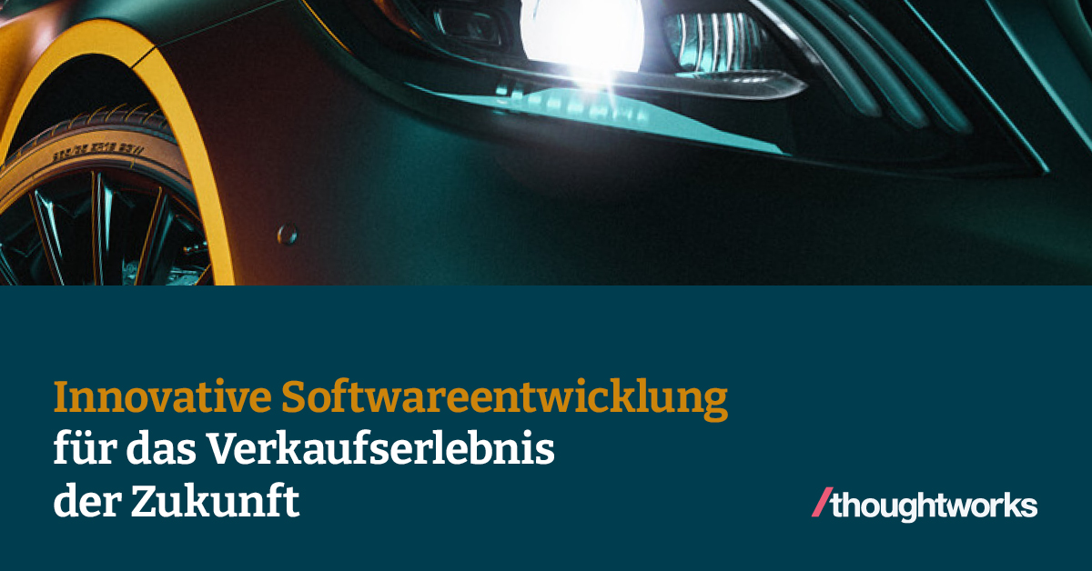 Mercedes-Benz I Thoughtworks | Thoughtworks Germany