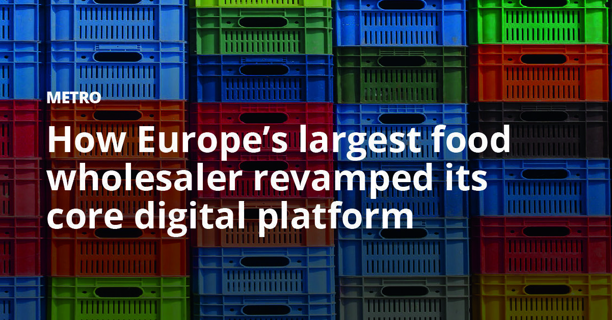 Digital Readiness METRO I Thoughtworks | Thoughtworks