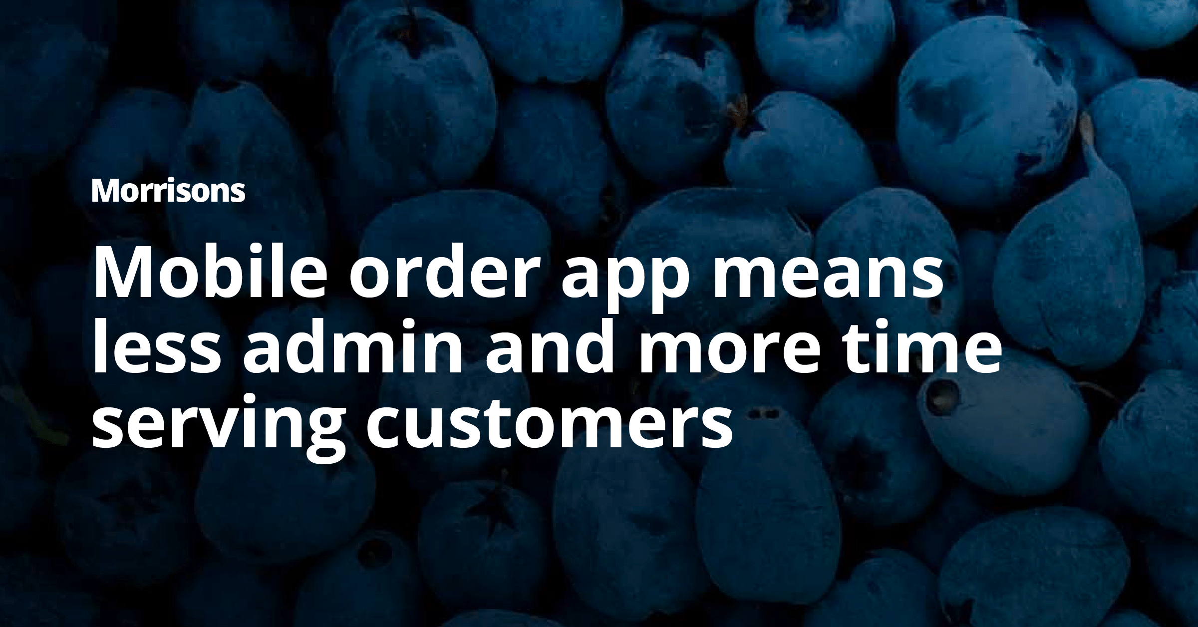 Morrisons | Thoughtworks