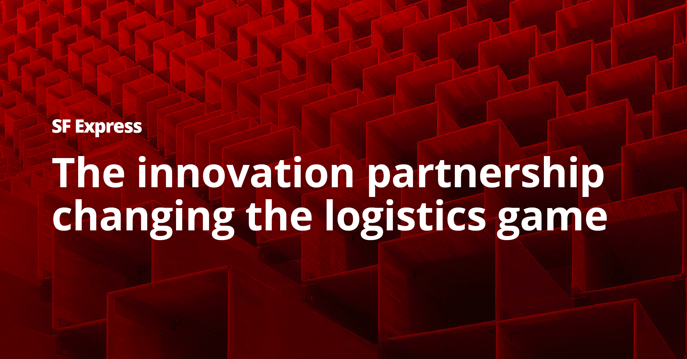 SF Express | Transforming Logistics | Thoughtworks