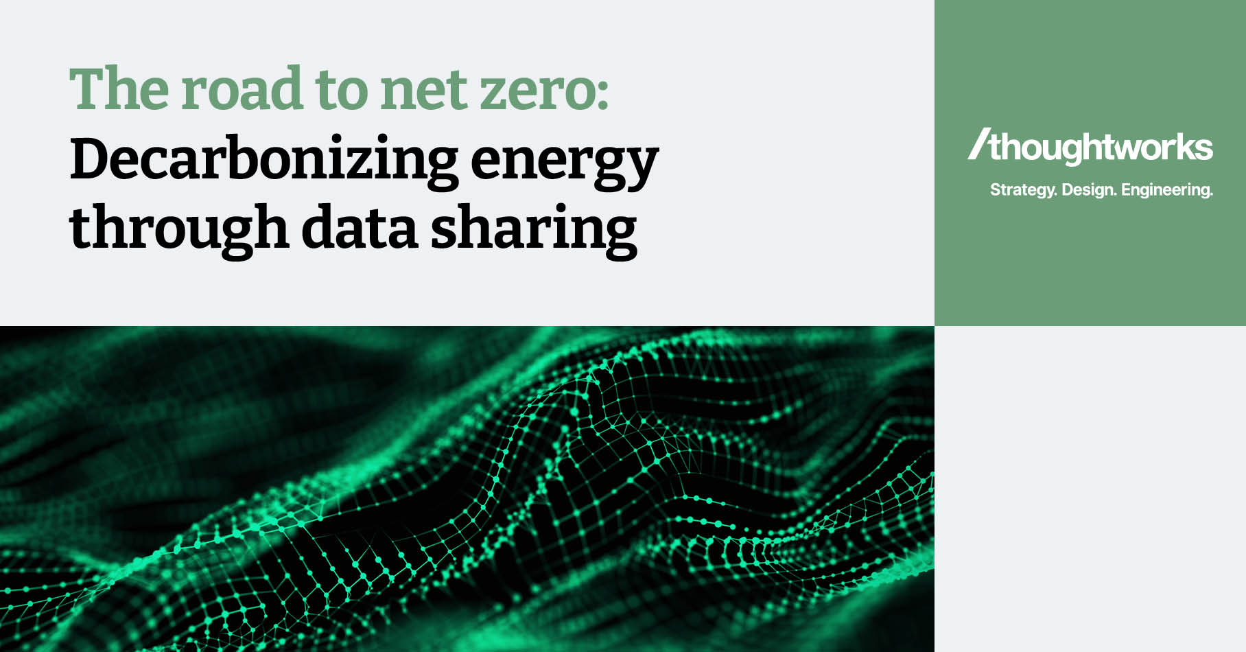 The road to net zero: Decarbonizing energy through data sharing ...