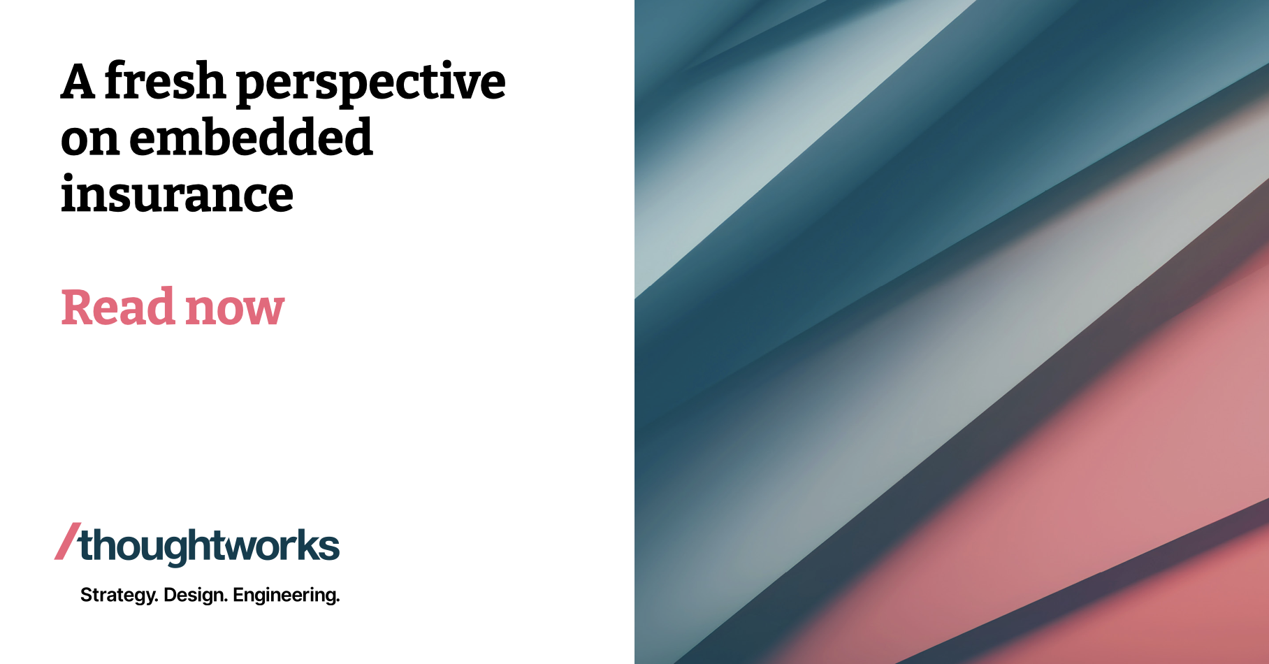 A fresh perspective on embedded insurance | Thoughtworks