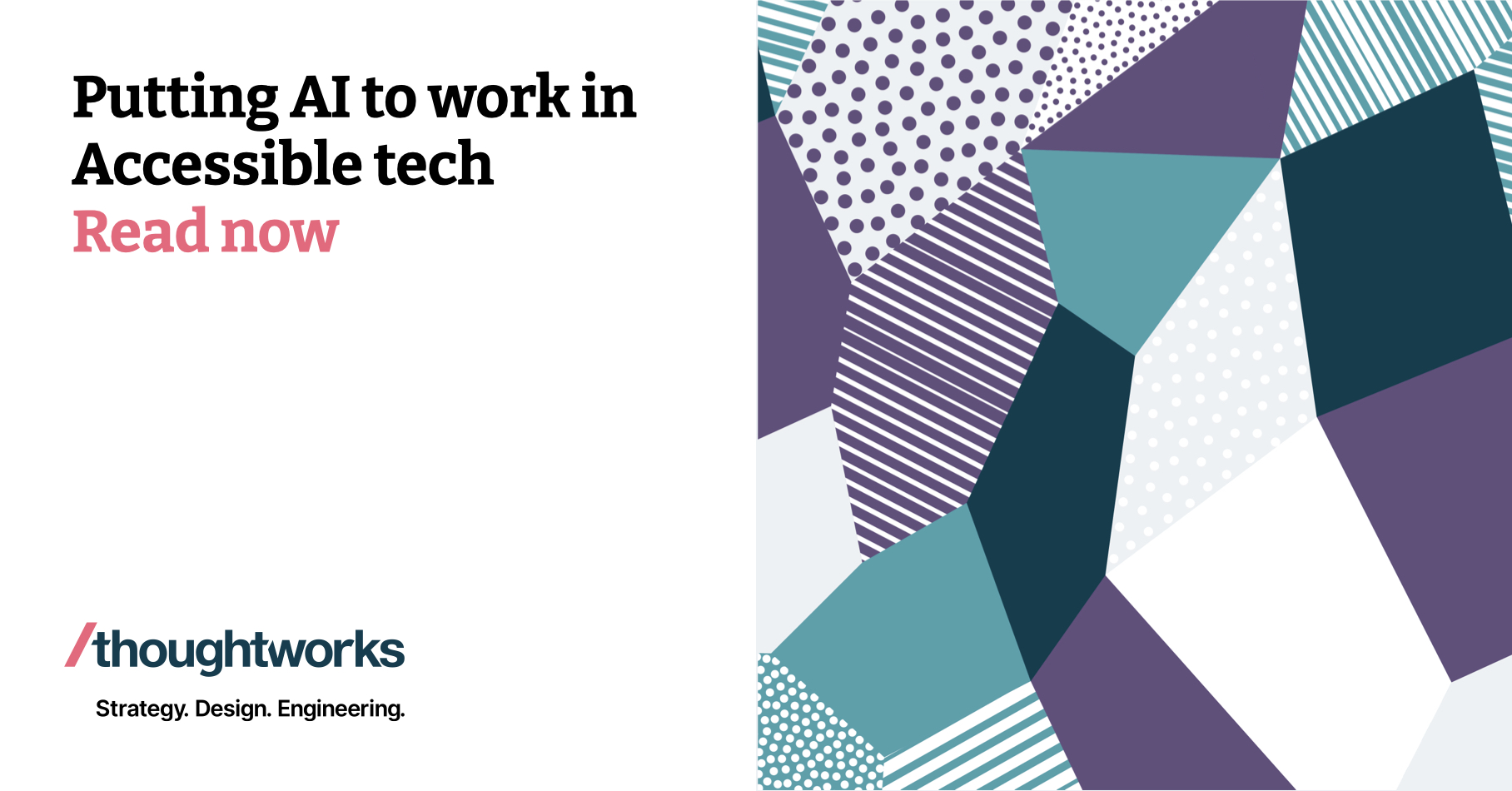 Putting AI to work in Accessible tech | Thoughtworks