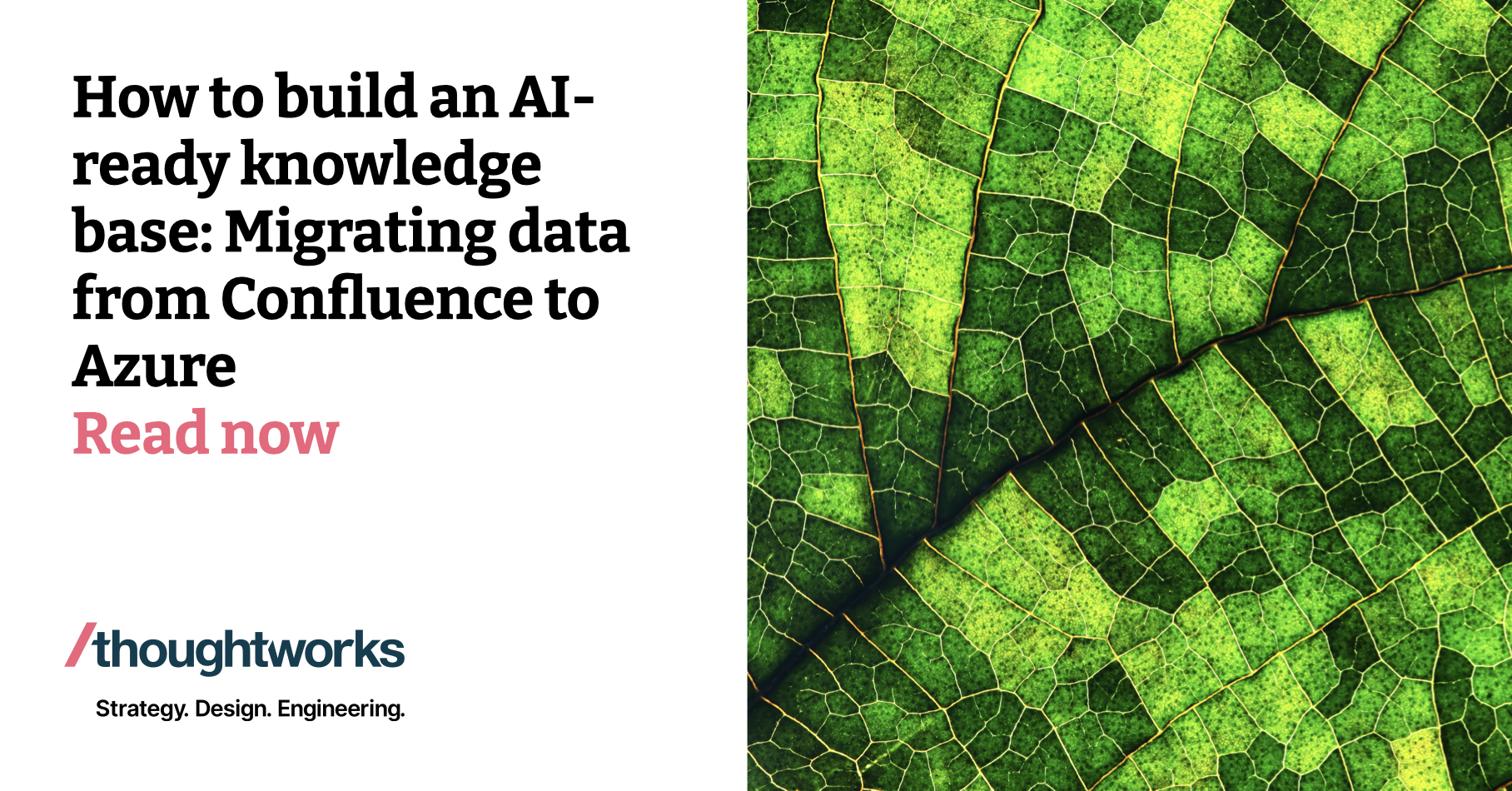 How to build an AI-ready knowledge base: Migrating data from Confluence to Azure | Thoughtworks