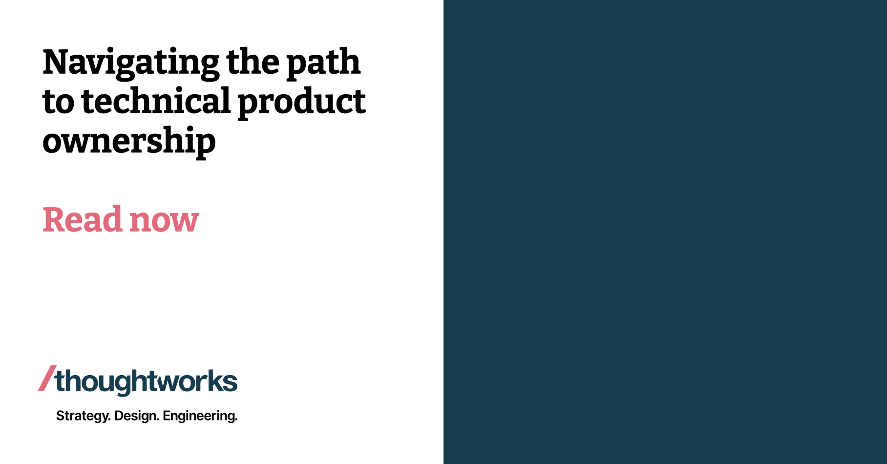 Navigating the path to technical product ownership | Thoughtworks