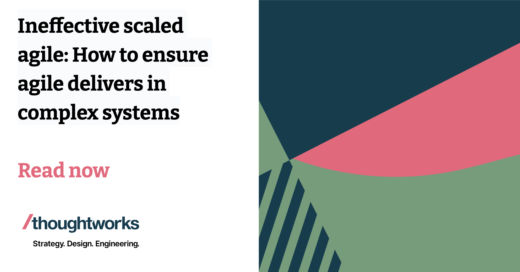 Ineffective scaled agile: How to ensure agile delivers in complex ...