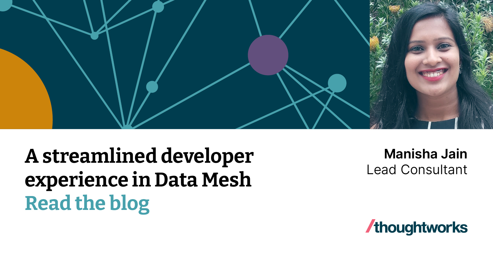 A streamlined developer experience in Data Mesh (Pt. one) | Thoughtworks