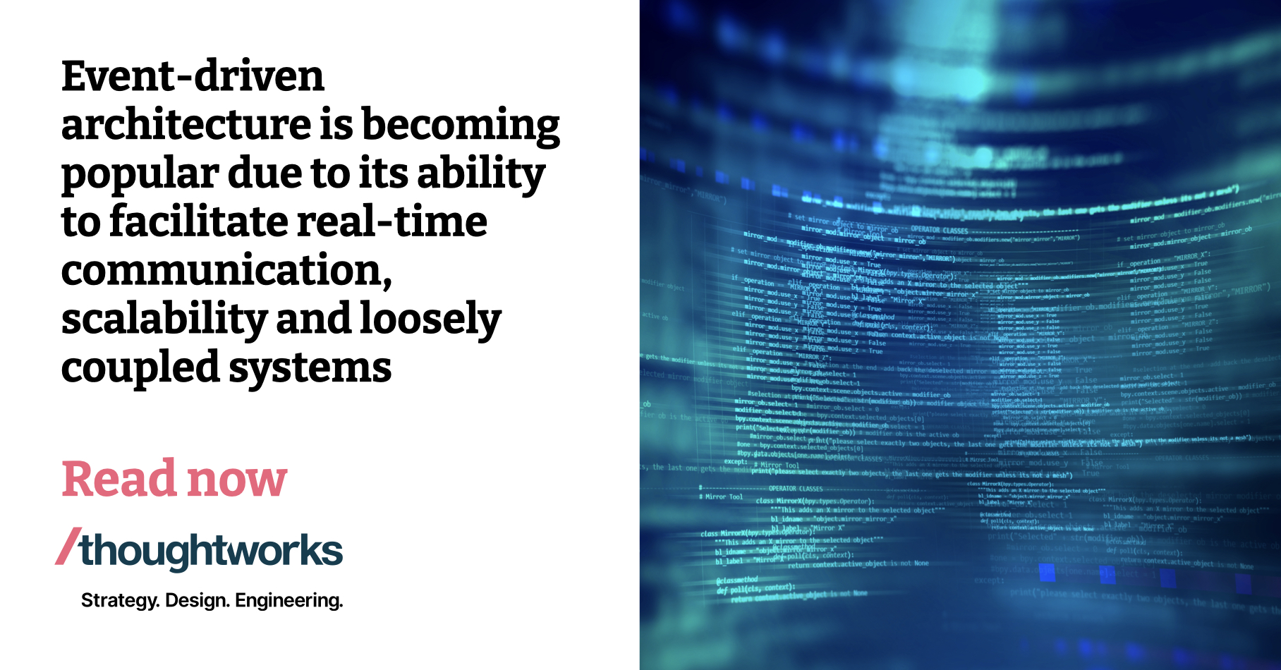Thin Events: The lean muscle of event-driven architecture | Thoughtworks