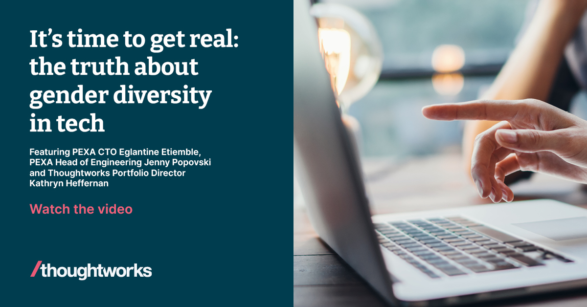 It’s time to get real: the truth about gender diversity in tech ...