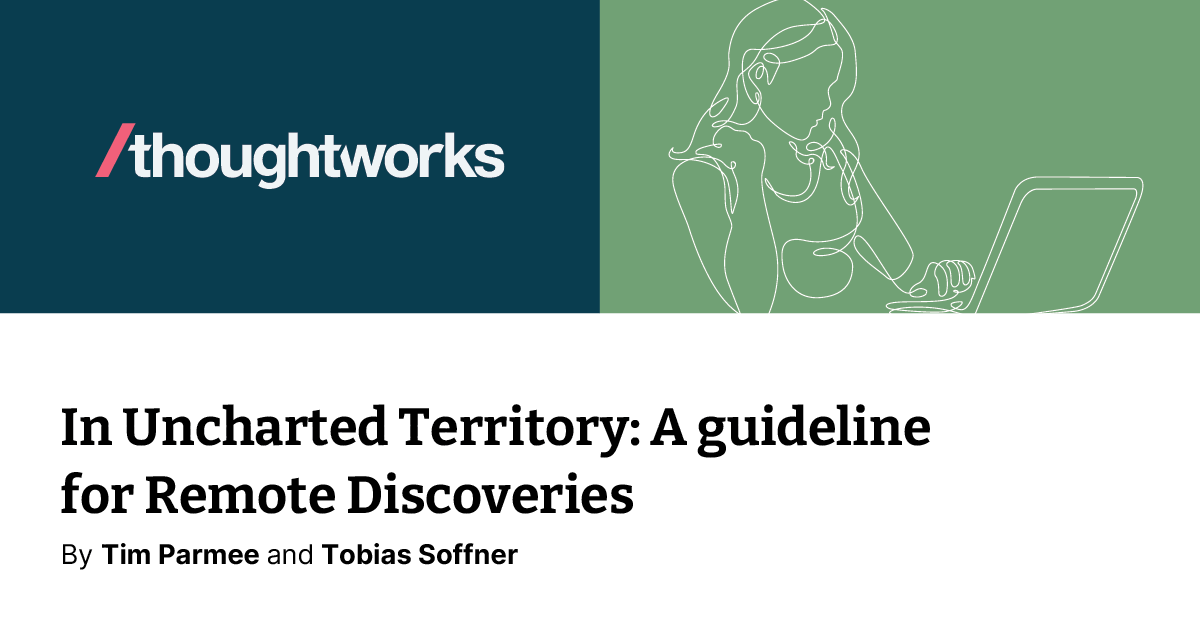 In Uncharted Territory: A guideline for Remote Discoveries ...