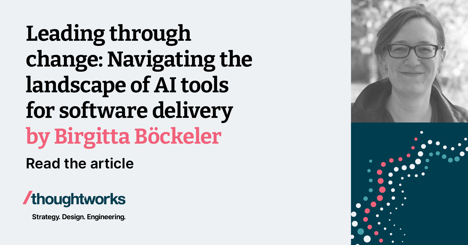 Navigating the landscape of AI tools for software delivery | Thoughtworks