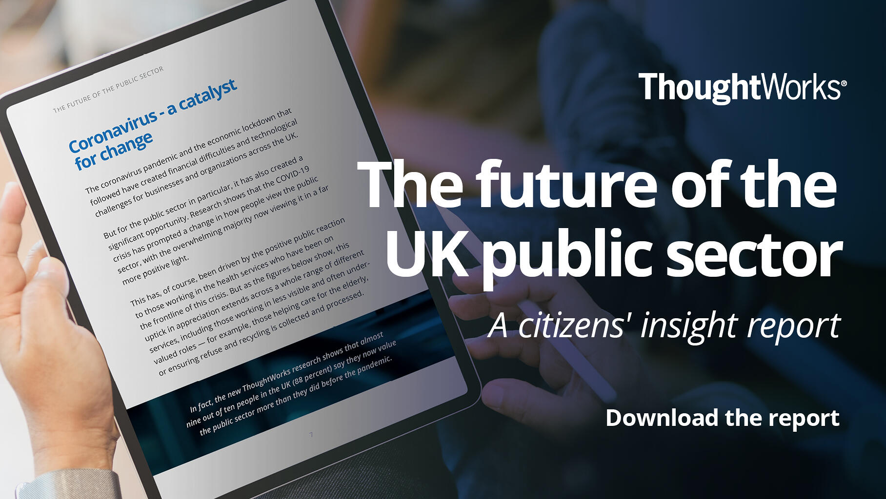 Thoughtworks - The future of the public sector report - download confirmation | Thoughtworks ...