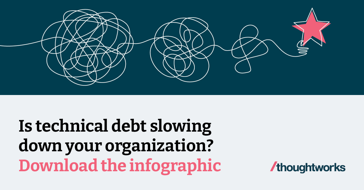 Is technical debt slowing down your organization? | Thoughtworks Is technical debt slowing down your organization? | Thoughtworks