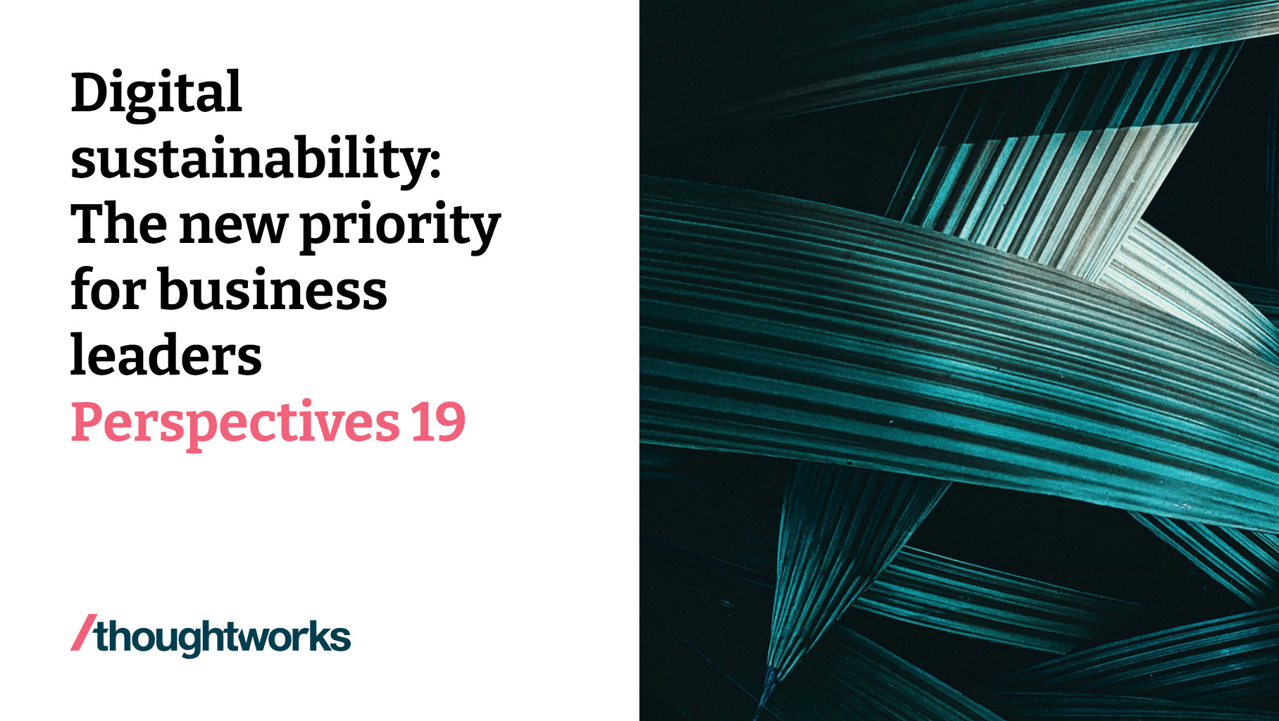 Digital Sustainability | Perspectives | Thoughtworks