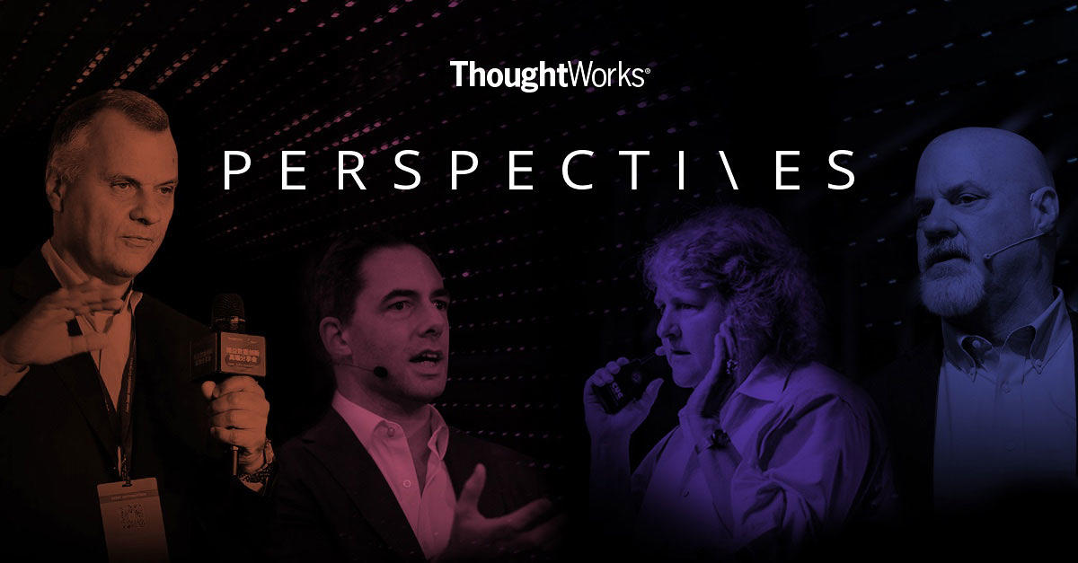 Data strategy | Perspectives | Thoughtworks