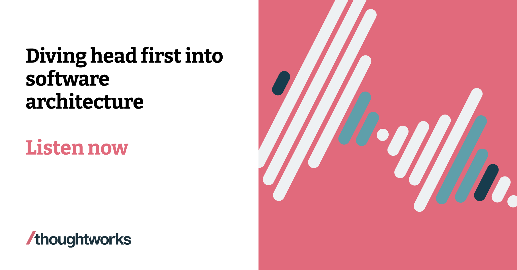 Diving head first into software architecture | Thoughtworks