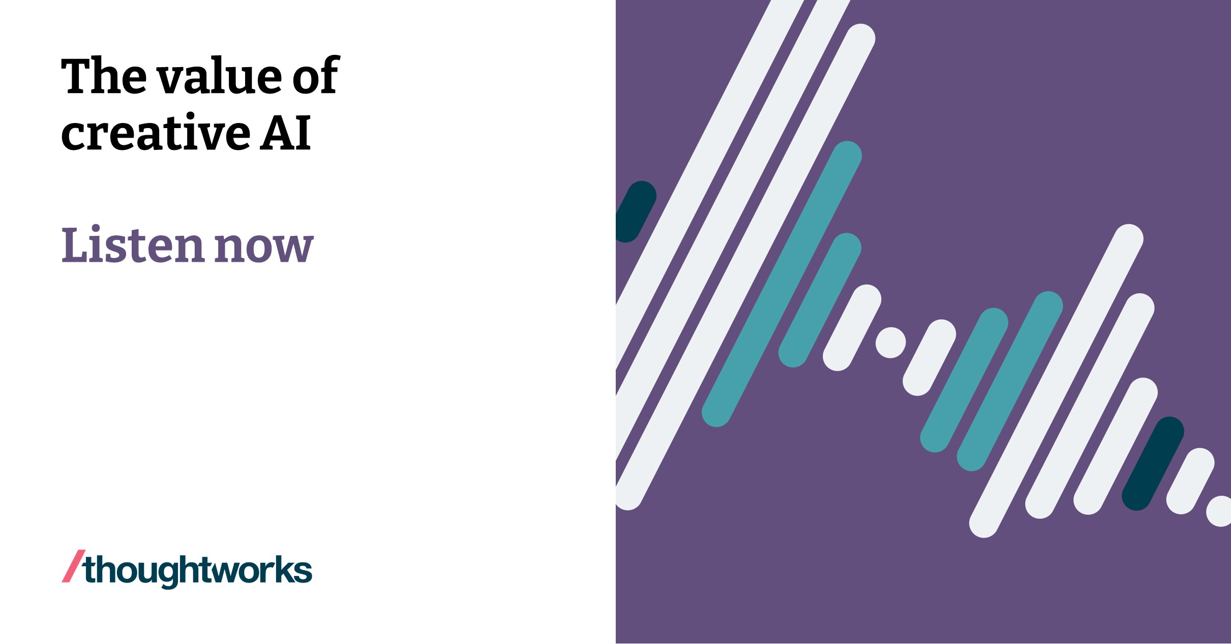 The value of creative AI | Thoughtworks