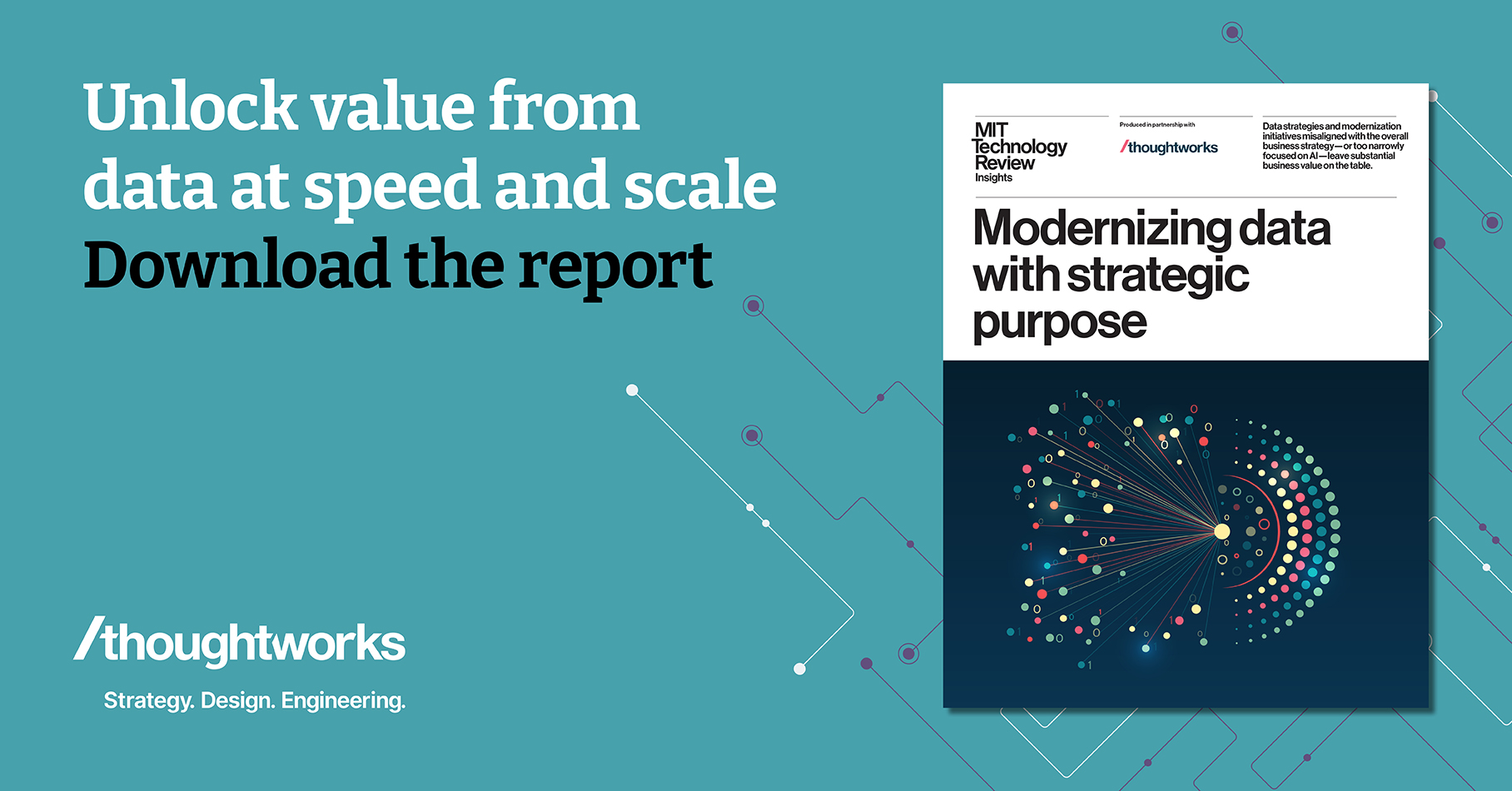 Modernizing data with strategic purpose | Thoughtworks Modernizing data with strategic purpose | Thoughtworks