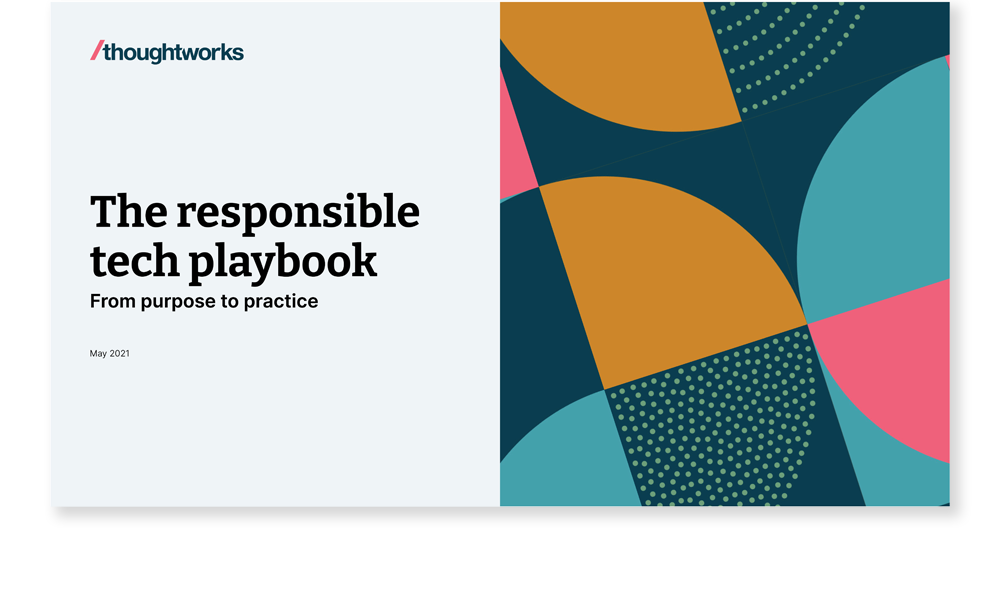 Responsible tech and innovation | Thoughtworks