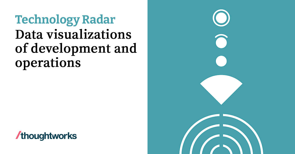 Data visualizations of development and operations | Technology Radar ...